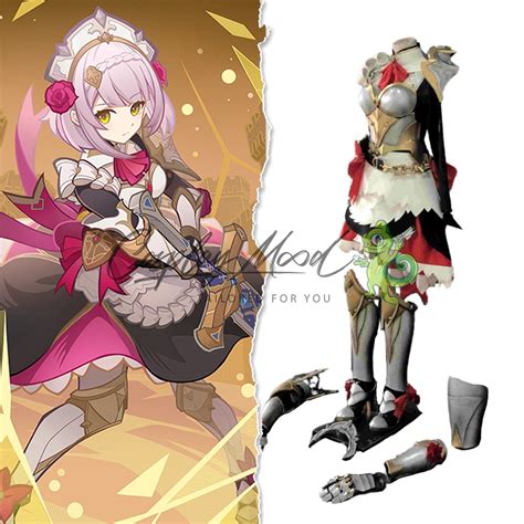 Genshin Impact Noelle Cosplay Armor Cosplaymood