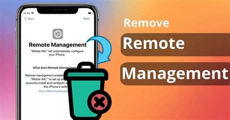 How To Remove Remote Management From Iphoneipad