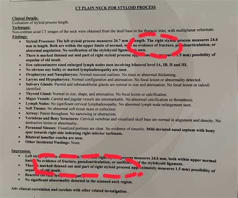 Ct 3d Shows Thinned Fractured Right Styloid Can You Help Me Confirm New User Help Living
