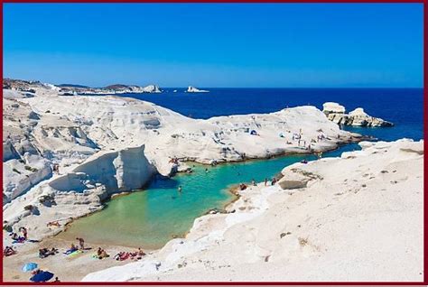 Milos Island Greece A Stunning Geological Landscape And Picturesque