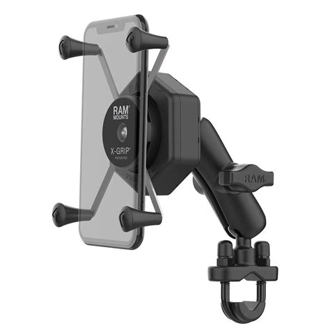 Ram Mount Ram® X Grip® Large Phone Mount Wvibe Safe™ And U Bolt Base Medium Nvn Marine