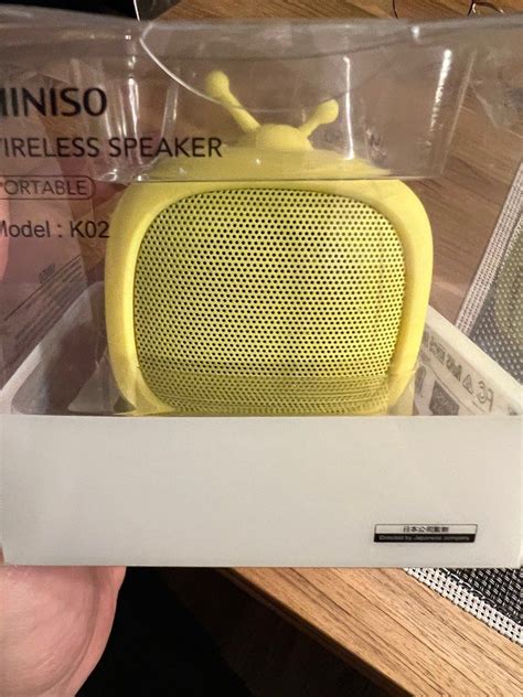 Miniso Wireless Bluetooth Speaker Audio Soundbars Speakers