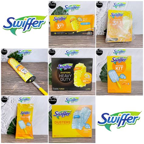 [swiffer] Dusters Heavy Duty Dusting Kit ไม้ปัดฝุ่น ที่ปัดฝุ่น ปรับความยาวได้ อุปกรณ์ทำความสะอาด