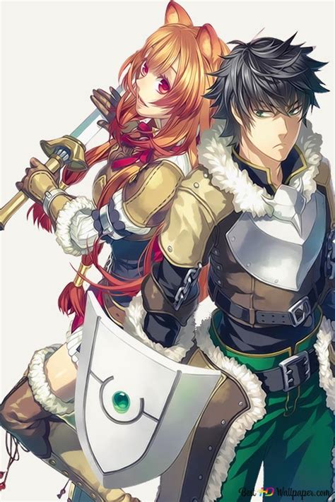 The Rising Of The Shield Hero Naofumi Iwatani And Raphtalia 2k