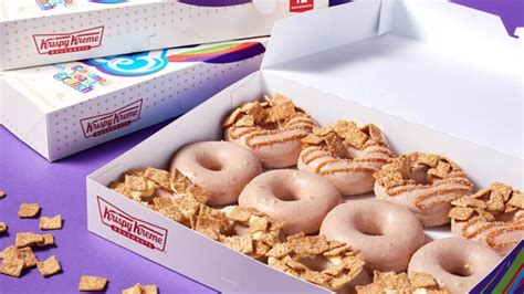 Krispy Kreme And Cinnamon Toast Crunch Release New Cinnamon Milk Glazed