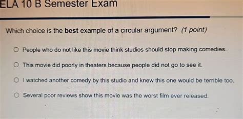 Which Choice Is The Best Example Of A Studyx