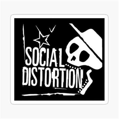 Social Distortion Sticker Sticker Graphic Auto Wall Laptop Cell
