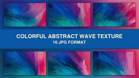Colorful Abstract Wave Texture Background Image Pack Images