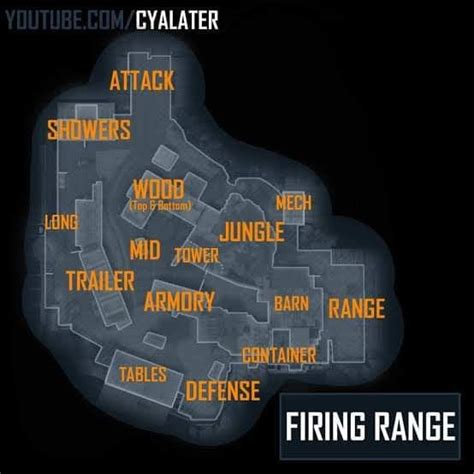 Firing Range Map