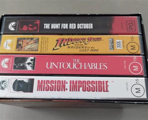 Paramount Pictures Millennium Collection 4x Vhs Tapes In Vgc £1136