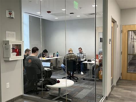 Sneaking Up On Some Of Our Hard Working Matse Students Studying For