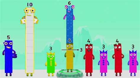 Numberblocks Learning Academy 53 Numberblocks 6 1 5 Numberblocks Magic Run Numberblocks