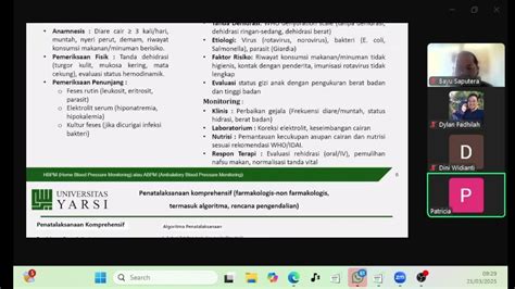 Panduan Klinis Diare Dakter Patrisia Youtube