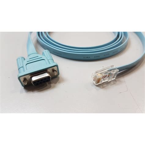 Console Cable Db9 Female To Rj45 6 Ft Shopee Malaysia