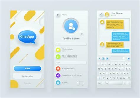 Whatsapp Chat Mockup Vector Art Icons And Graphics For Free Download