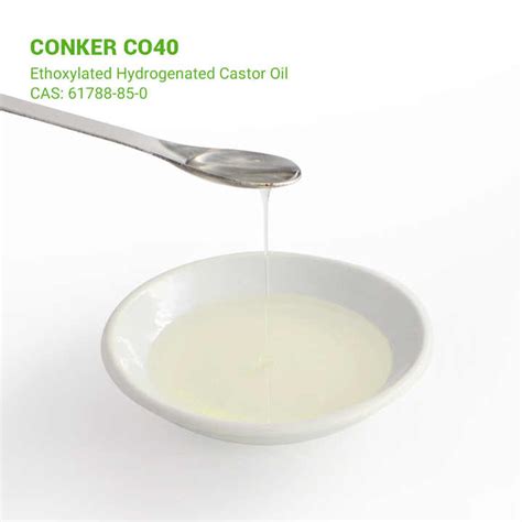 Castor Oil Hydrogenated Ethoxylated Cosmetic Solubilizer Cas 61788 85