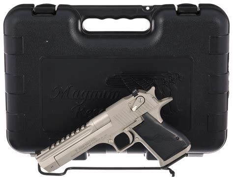 Magnum Research Desert Eagle Semi Automatic Pistol With Case Rock Island Auction