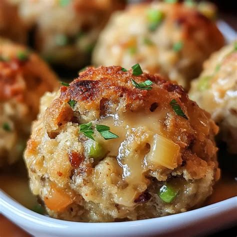 Turkey Stuffing Balls Recipe Recipes Own