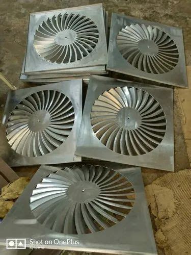 Powder Coated Swirl Diffuser For Industrial Shape Square At ₹ 2500