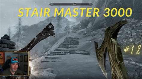 Skyrim Part12 7 000 Steps To High Hrothgar Easy For Ayana And Her