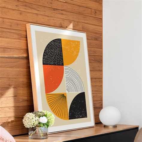 Framed Art Vintage Creative Geometric Shapes 50 Frame Styles