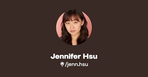 Jennifer Hsu Instagram Tiktok Linktree