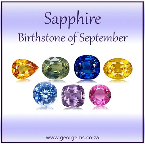Birthstones For September