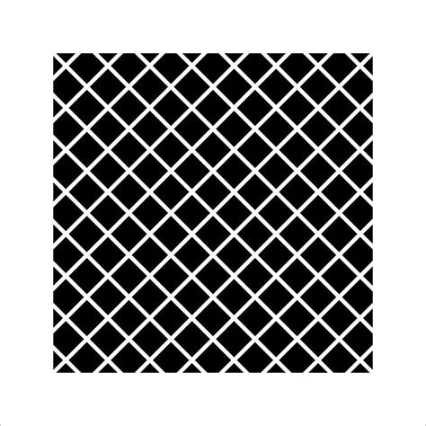 Lattice Pattern Icon Symbol Isolated White Background Illustration