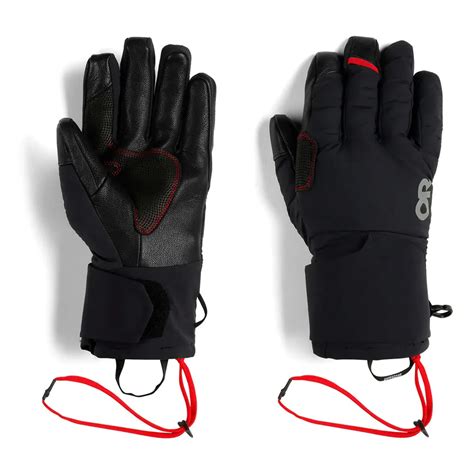 Outdoor Research Deviator Pro Gloves Black Trekkinn