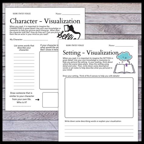 Reading Comprehension Strategy Visualizing Visualization Activities