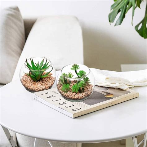 Three Sets Of Small Artificial Fake Succulent Plants By Momentum