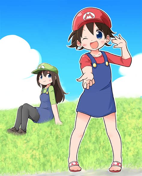 Mario And Luigi Mario Drawn By Whitechocogliese Danbooru