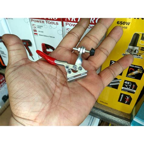Jual Mini Toggle Clamp 60lbs Togle Klem Vertikal Kapasitas 30kg Diy