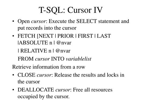 Ppt Overview Of Sql Server I Powerpoint Presentation Free Download
