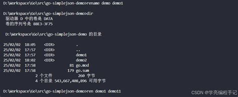 在 Windows 的命令提示符（cmd）中使用 Ren 或 Rename 命令重命名文件夹cmd Ren Csdn博客