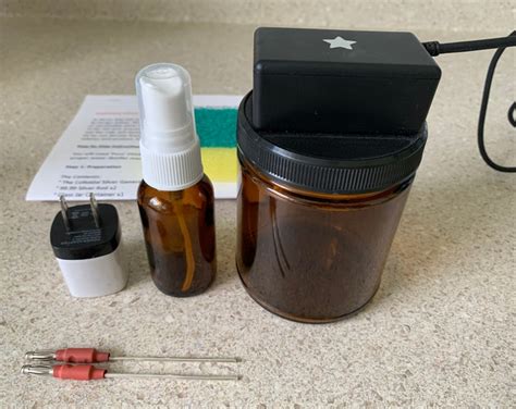 Colloidal Silver Generator 9 Oz Usb Powered Current Regulated 99 99 Pure Silver Rods Silver