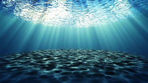 Download Underwater Ocean With Sunlight Background