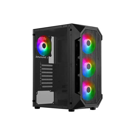 Buy Gamdias Atx Mid Tower Gaming Computer Pc Case With Side Tempered