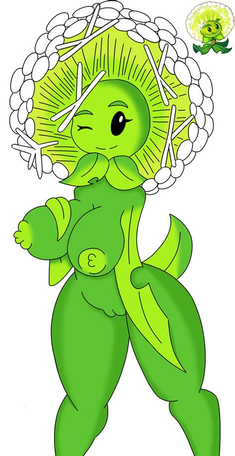 Rule 34 Big Breasts Breasts Dandelion Pvz Female Plant Plantie
