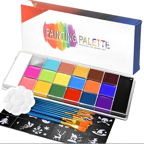 Kit De Pintura Facial Y Corporal Kit De Pintura Corporal Profesional