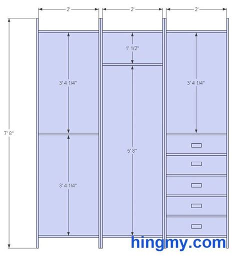 Height Of Double Hanging Closet Rod For Efficient Storage