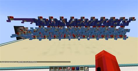 A 0 Tick 7 Segment Display That Accepts Binary As Input Rredstone