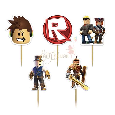 Cupcake Topper Roblox Shopee Philippines