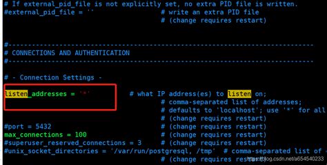 Postgresql开启远程连接postgres远程谅解 Csdn博客