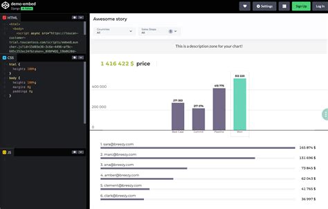 Getting Started Embedded Analytics Toucan 30