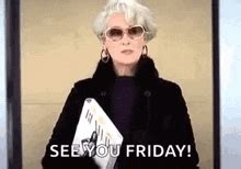See You Friday S Tenor