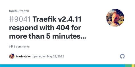 Traefik V Respond With For More Than Minutes After Load Test With K Issue