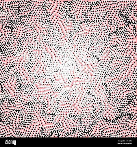 Dot Matrix Background Stock Vector Images Alamy