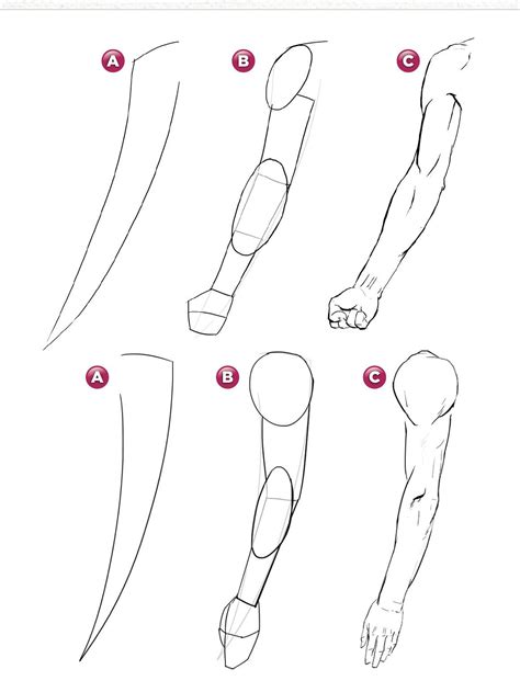 How To Draw Anime Male Arms