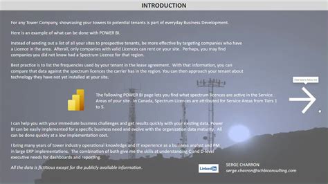 Serge Charron Mba On Linkedin Towers Towerco Powerbi Bi Celltower Infrastructure…